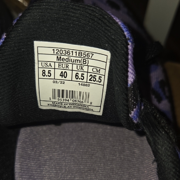 Brooks | Shoes | Brooks Purple And Black Leopard Print Sneakers | Poshmark